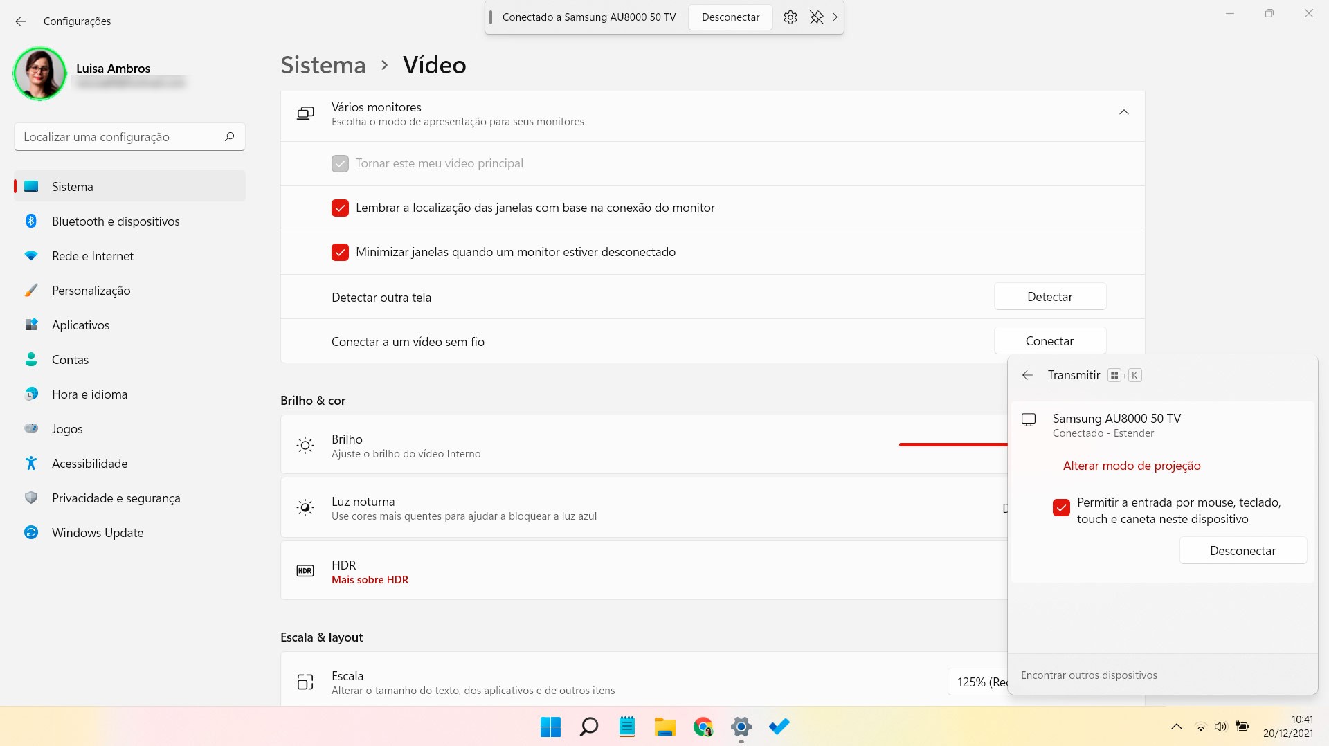 Como Transmitir Vídeo do Windows 11 para TV sem fio - Luisa Ambros
